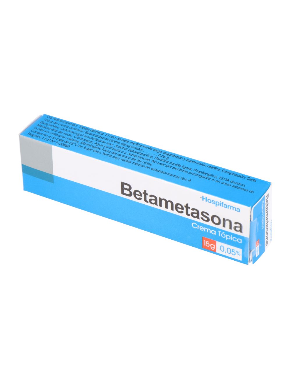 Precio Betametasona 0.05% 15 g Crema Tópica | Farmalisto CL