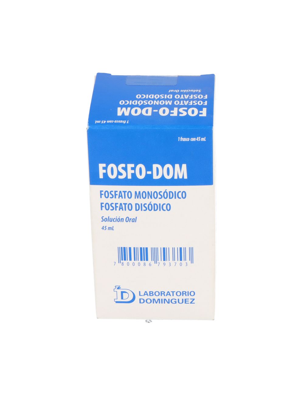 FOSFO-DOM FOSFATO MONOSODICO - DISODICO 45ML SOLUCION ORAL LABORATORIO ...