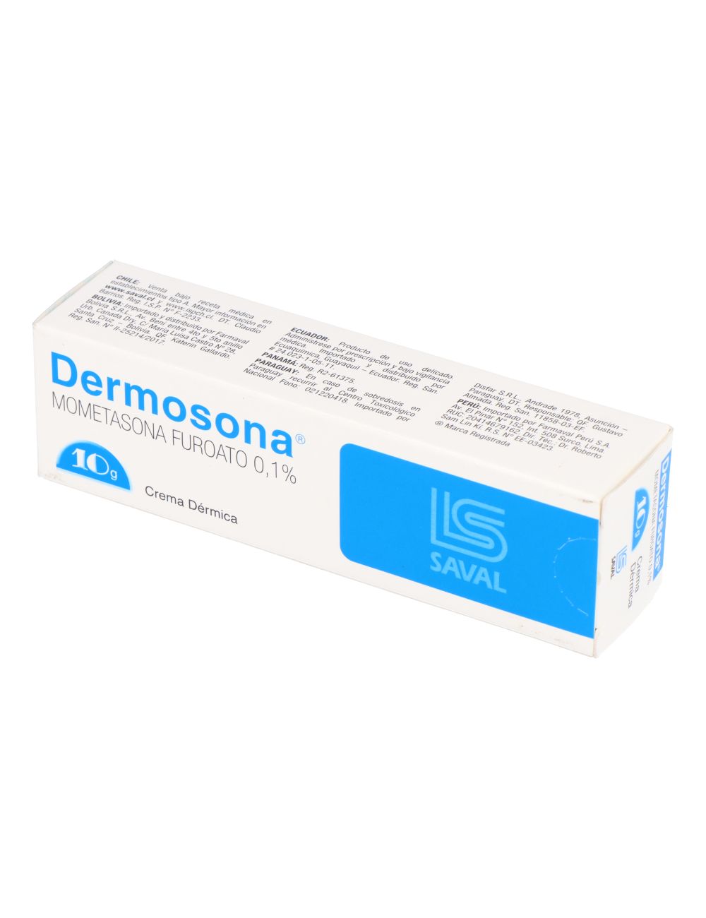 Precio Dermosona Crema Dermica 0.1% 10 g | Farmalisto CL