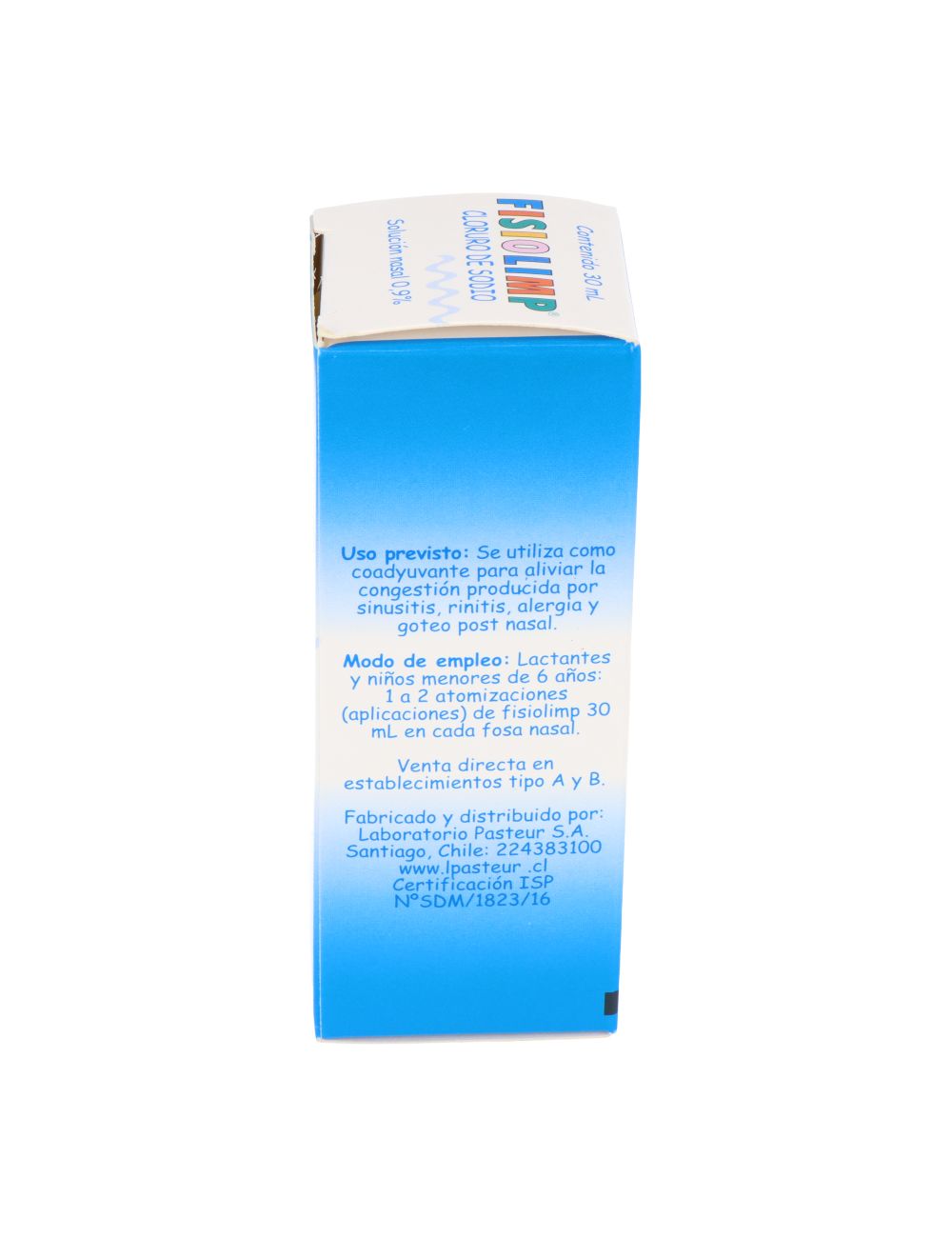 Precio Fisiolimp 0.9% Solución Nasal 30 mL | Farmalisto CL