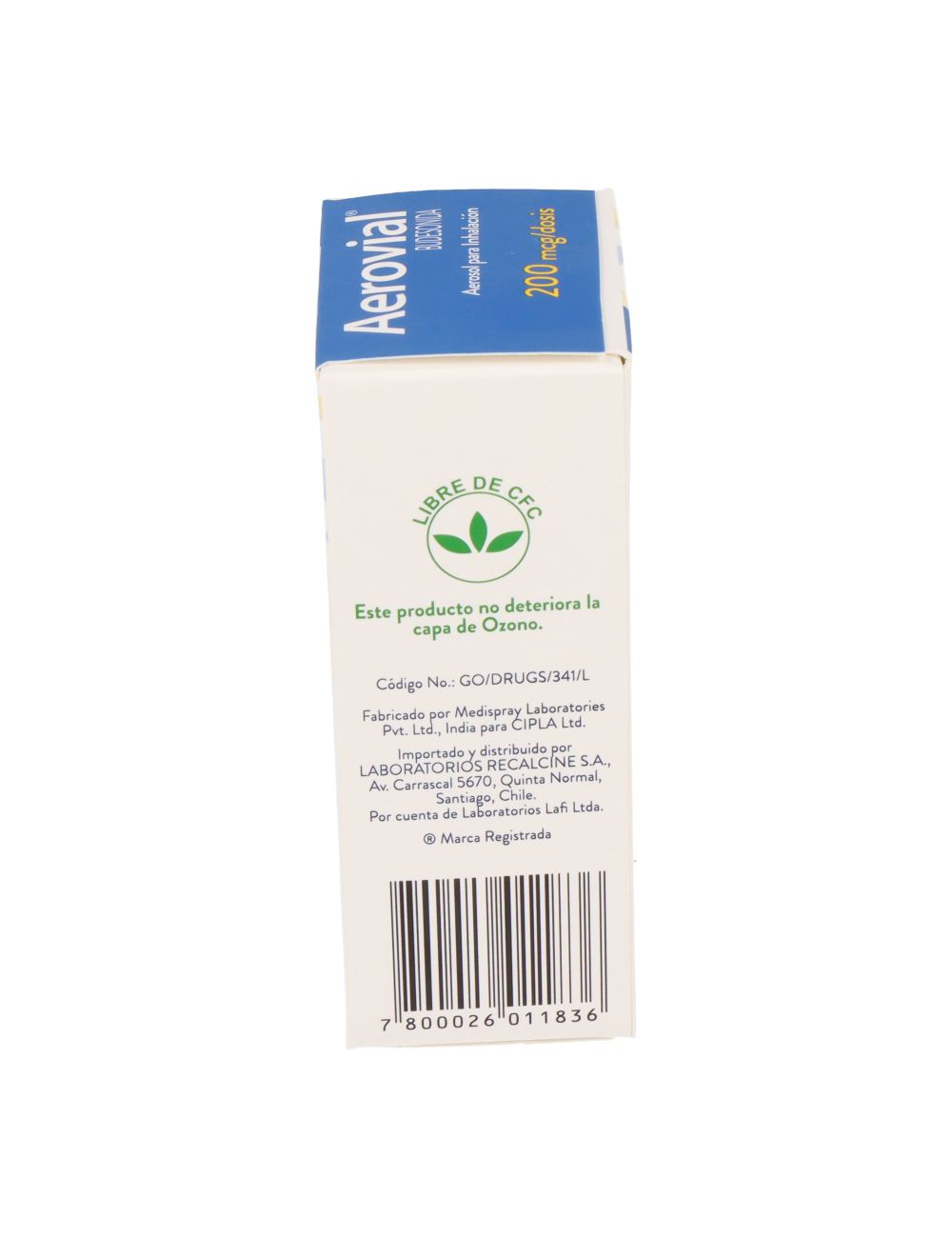 AEROVIAL BUDESONIDA AEROSOL PARA INHALACION 200MCG/DOSIS 200 DOSIS ...
