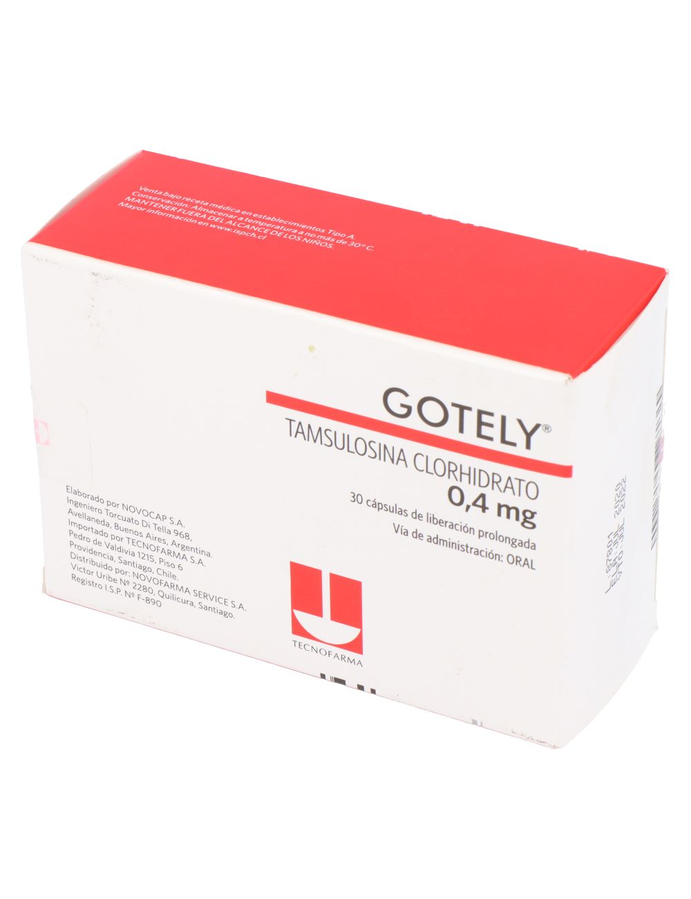 GOTELY BE.CAP.LP.0.4MG.30 TECNOFARMA