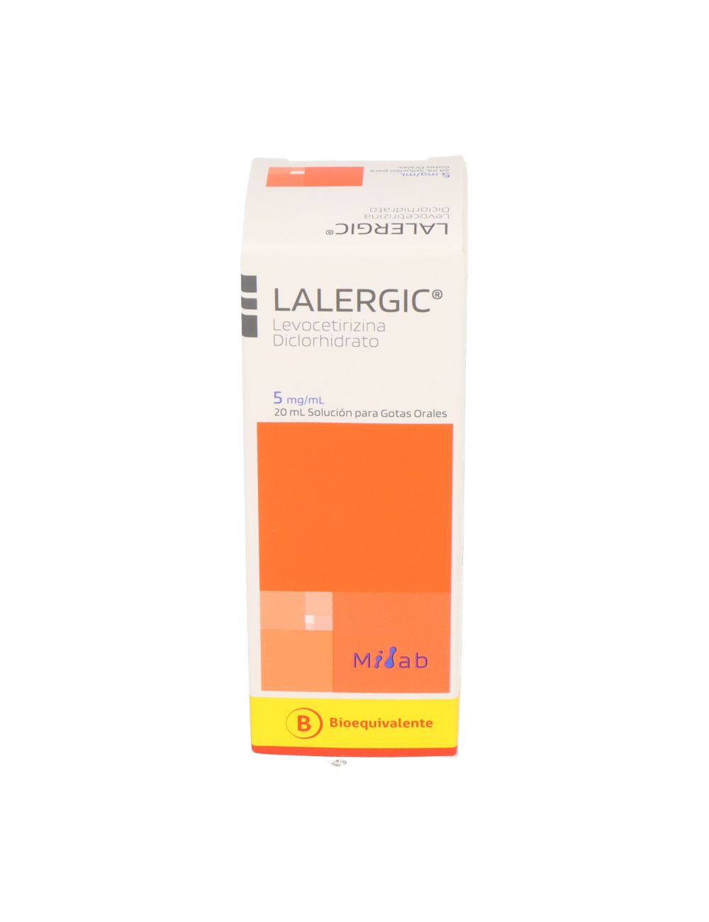 LALERGIC LEVOCETIRIZINA DICLORHIDRATO 5MG/ML 20 ML SOLUCION PARA GOTAS ...